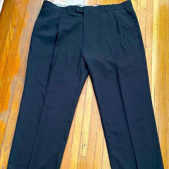 Pronto Uomo | Pants | Pronto Uomo Mens 0 Wool Brown Straight Leg Office ...